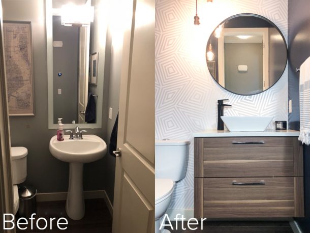 Full Reveal: My Powder Room Renovation - Styled to Sparkle