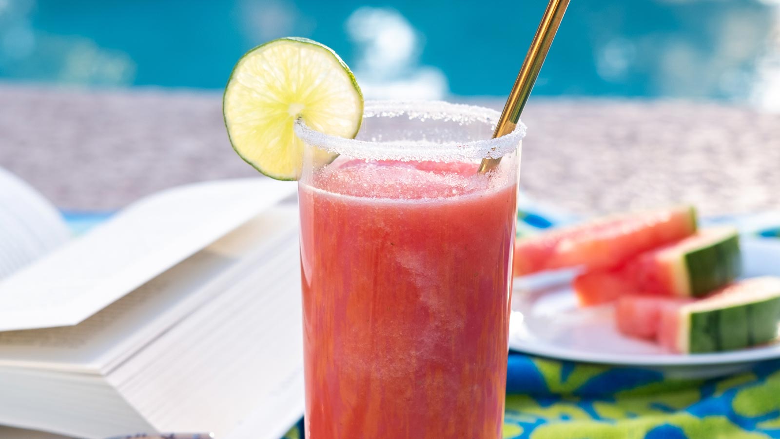 Hard Seltzer Watermelon Sugar Slushy Recipe - Styled to Sparkle