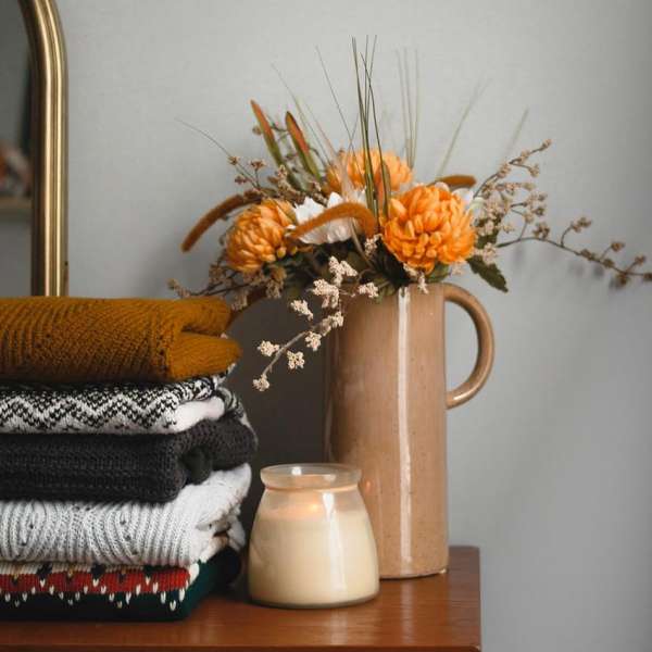10 Simple Fall Floral Arrangements - Styled to Sparkle