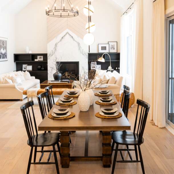 Black, White & Wood All Over: High Contrast Home Style - Styled to Sparkle