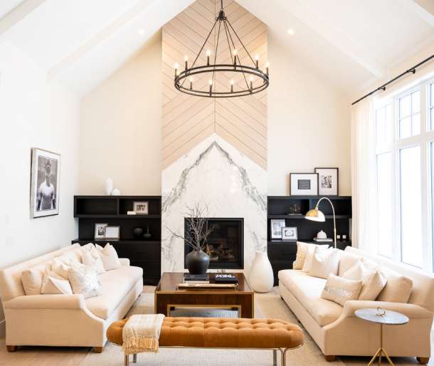 Black, White & Wood All Over: High Contrast Home Style - Styled to Sparkle