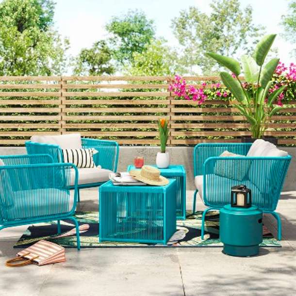 15 Perfect (+ Affordable!) Small Space Patio Sets From Target - Styled ...
